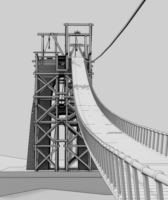 Animating Clifton Suspension Bridge - Clifton Suspension Bridge